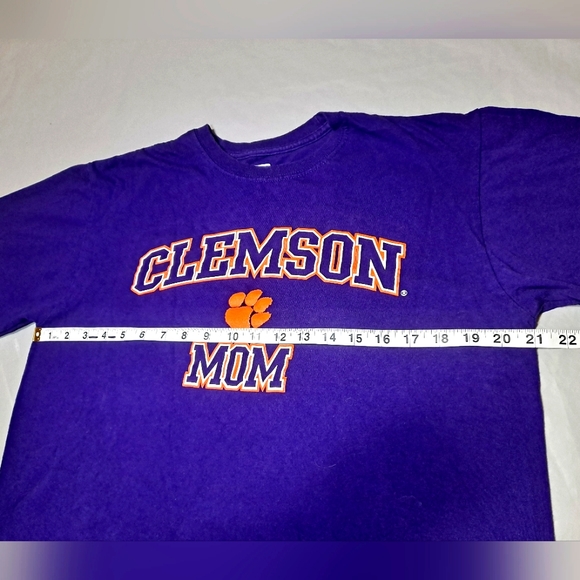 Russell Athletic | Tops | Clemson Mom Tshirt Womens Medium ...